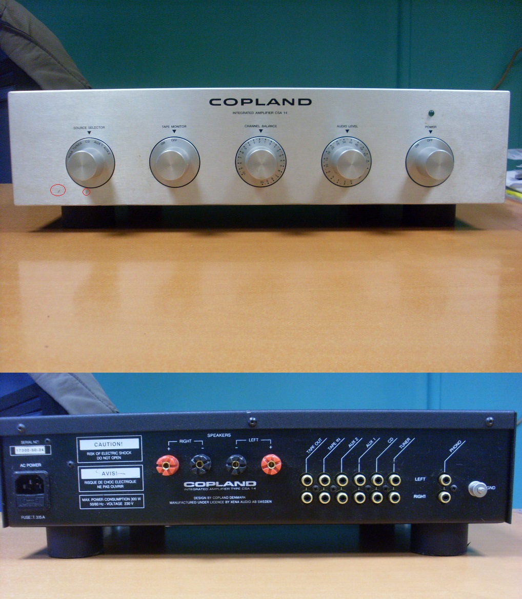 Copland CSA 14 integrated amplifier - (Stepcom)