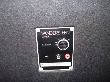 Ηχεία Vandersteen model 1B δεύτερο χέρι - used - (Stepcom)